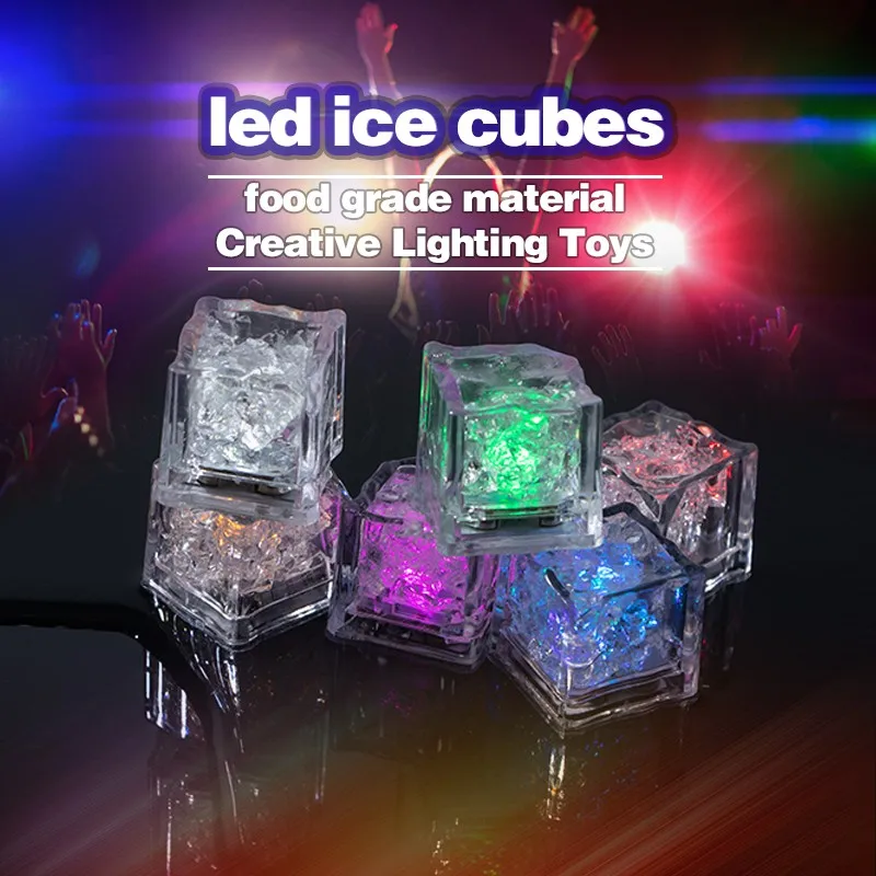 Club Bar Party Wedding Decor Multicolor Led Cube Meet Liquid Self ...