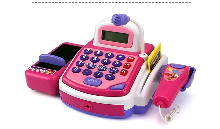 Hot Sellers Cashier Pretend Play Cash Register Machines Toys - Buy Cash ...