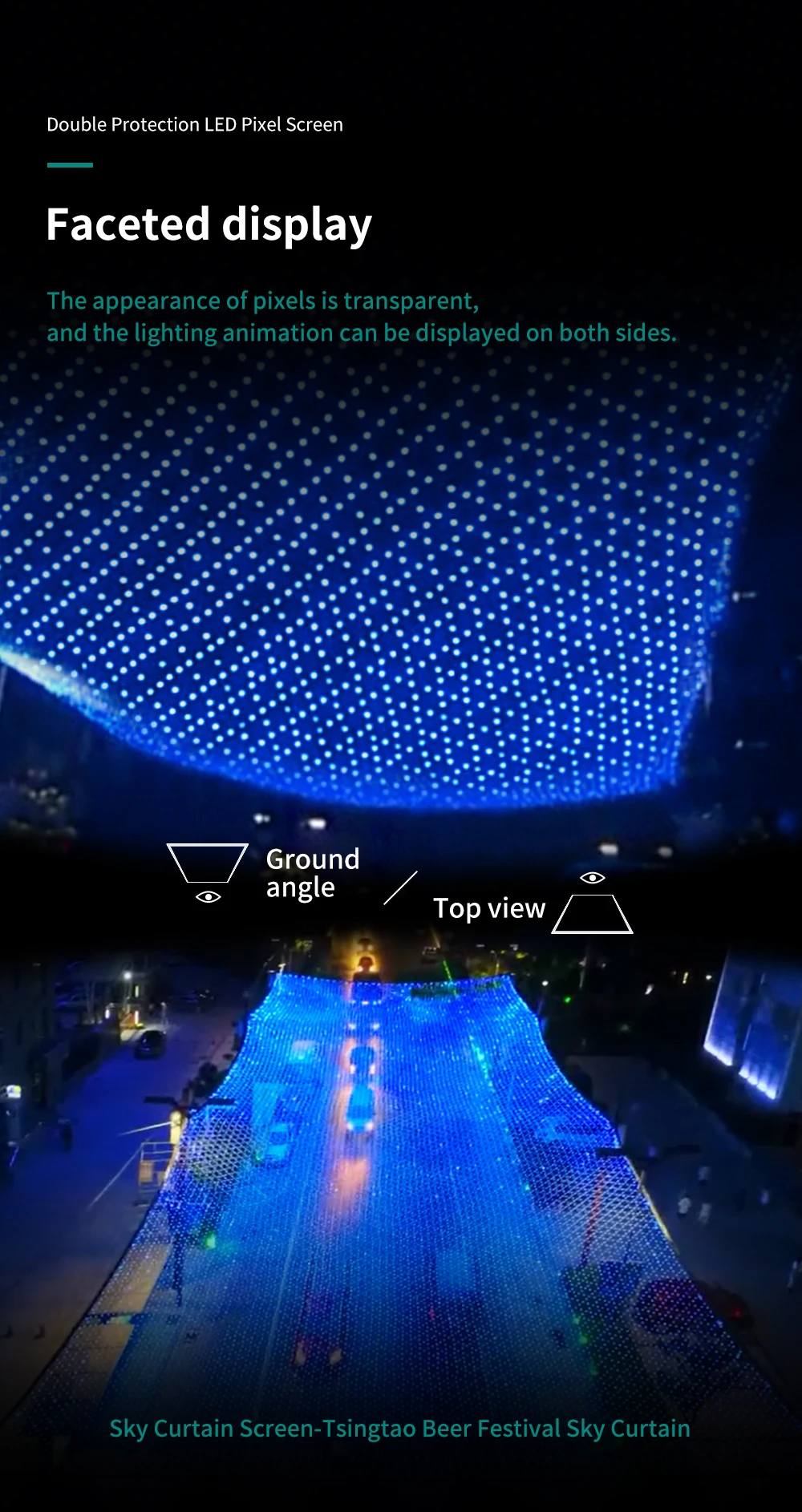 DMX Point Lights - Smart Control IP68 Outdoor LED Display