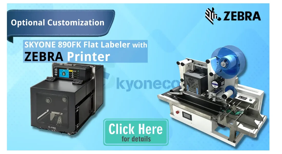 Skyone Automatic Feeder Label Applicator Sticker Package Label Machine ...