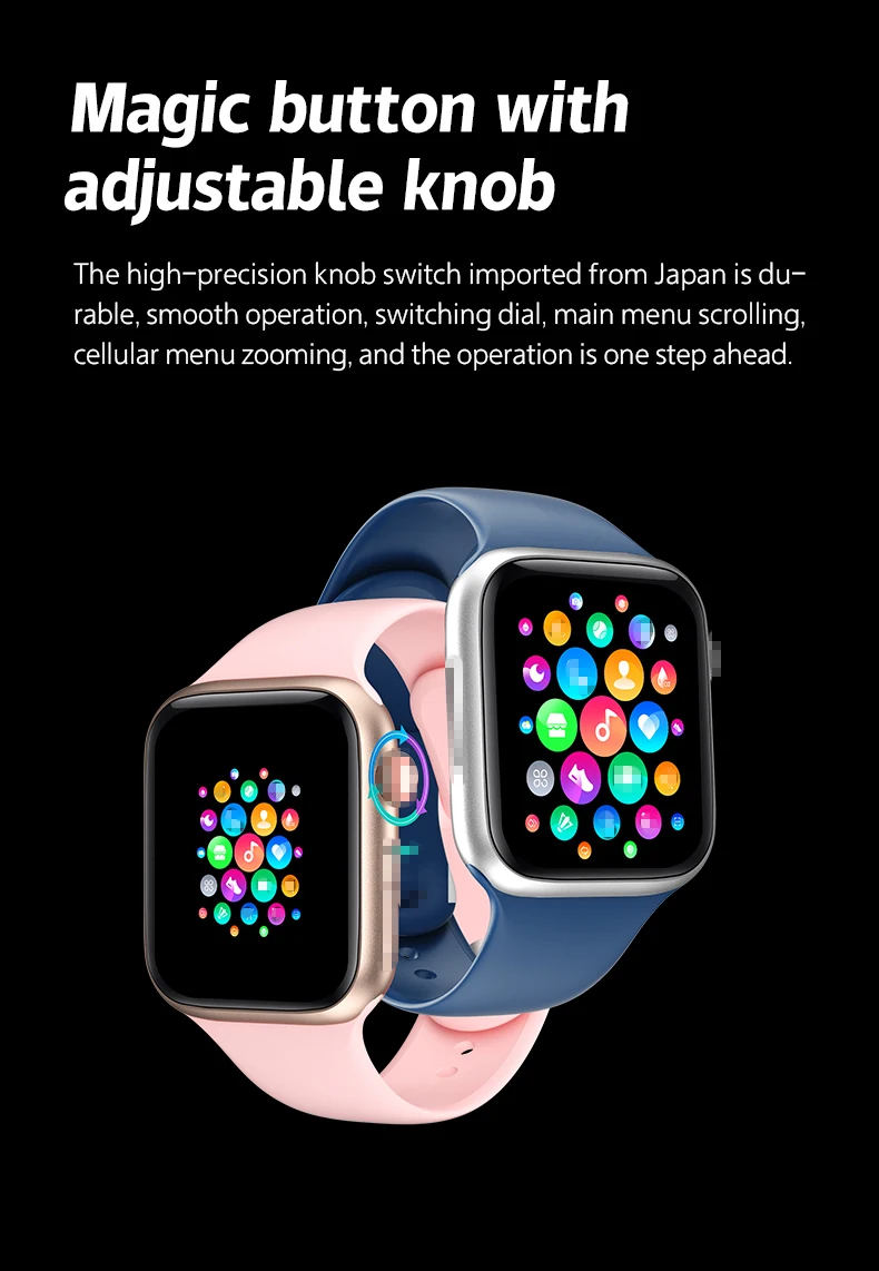 2023 Fashion I7 Pro Max Smart Watch Calling Music Fitness Digital Heart ...