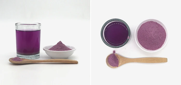 GMO Free Natural Chinese Organic Pure Purple Yam Powder