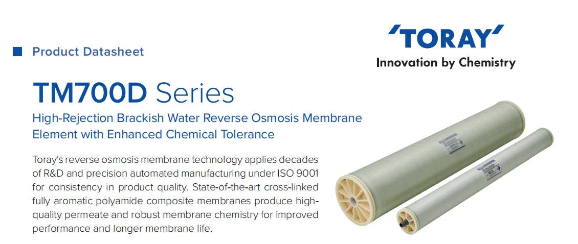 Toray Filmtec LG Reverse Osmosis Membrane 4040 8040