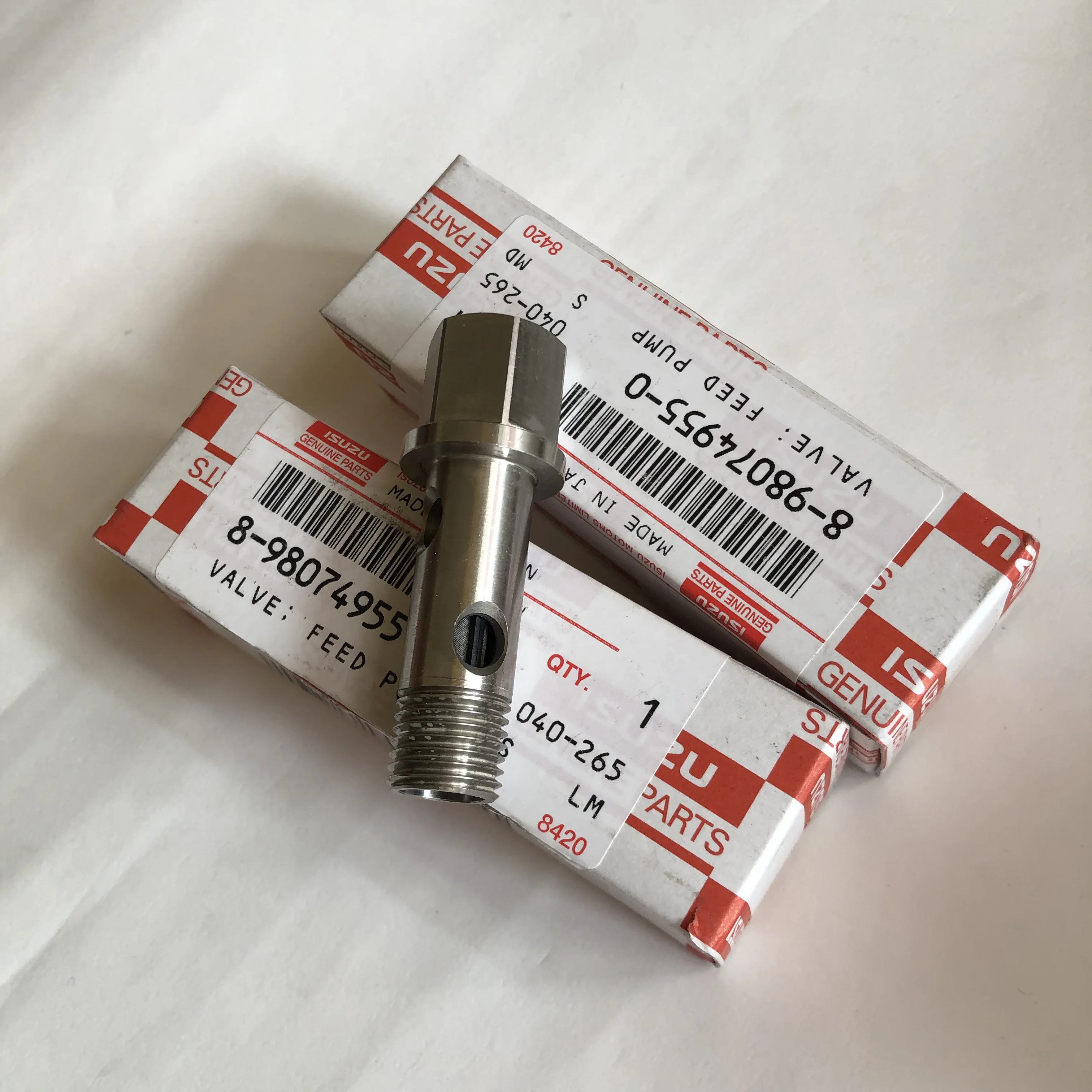 Genuine for Isuzu 4HK1 6HK1 Engine Diesel Fuel Pump Valve Model ...