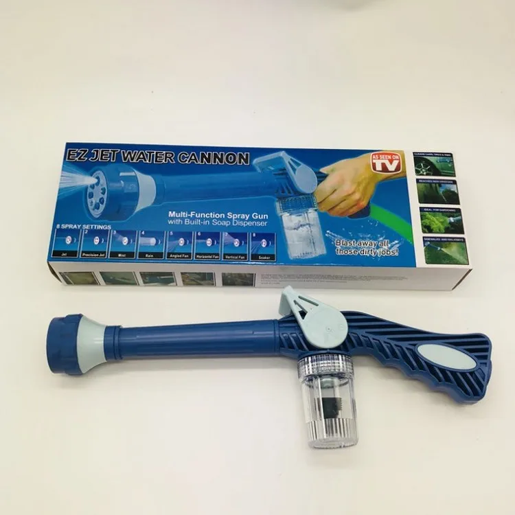 8 In 1 Turbo Garden Water Spray Gun: Multi