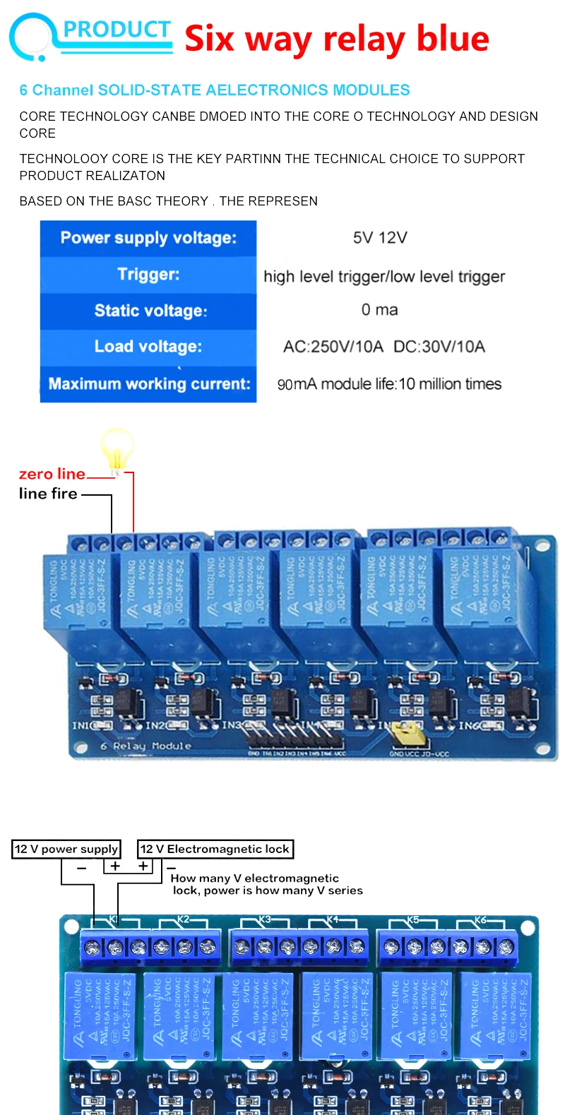 5v 12v 1 2 4 6 8 way relay module for arduino 1 2 4 6 8 channel relay module with optocoupler ...