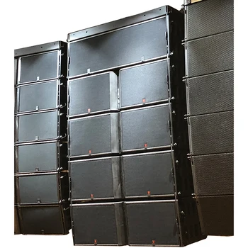 Dual 15 Inch Line Array Speakers Power Pro Audio Speaker Powerful Line ...