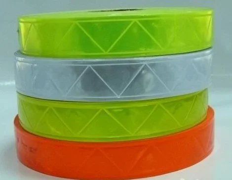 Safety Reflective Warning Strip Trim Band Pvc Vinyl Sew On Tape ...