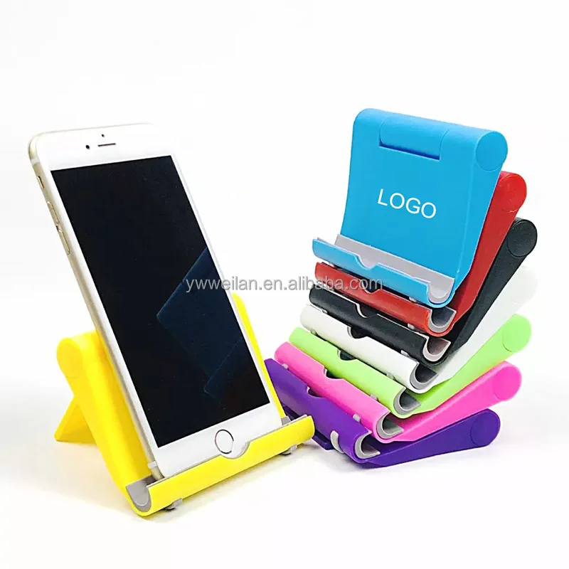 Cheap Adjustable Foldable Plastic Desk Cellphone Holder Flexible ...