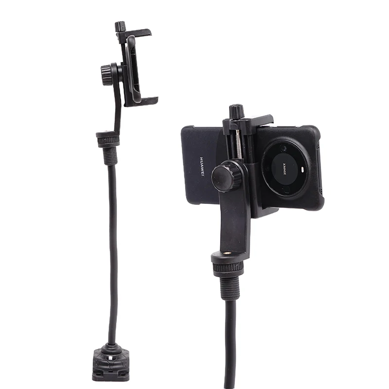 Long Arm Gooseneck Easy Kayak Phone Holder for Canoe & Boats