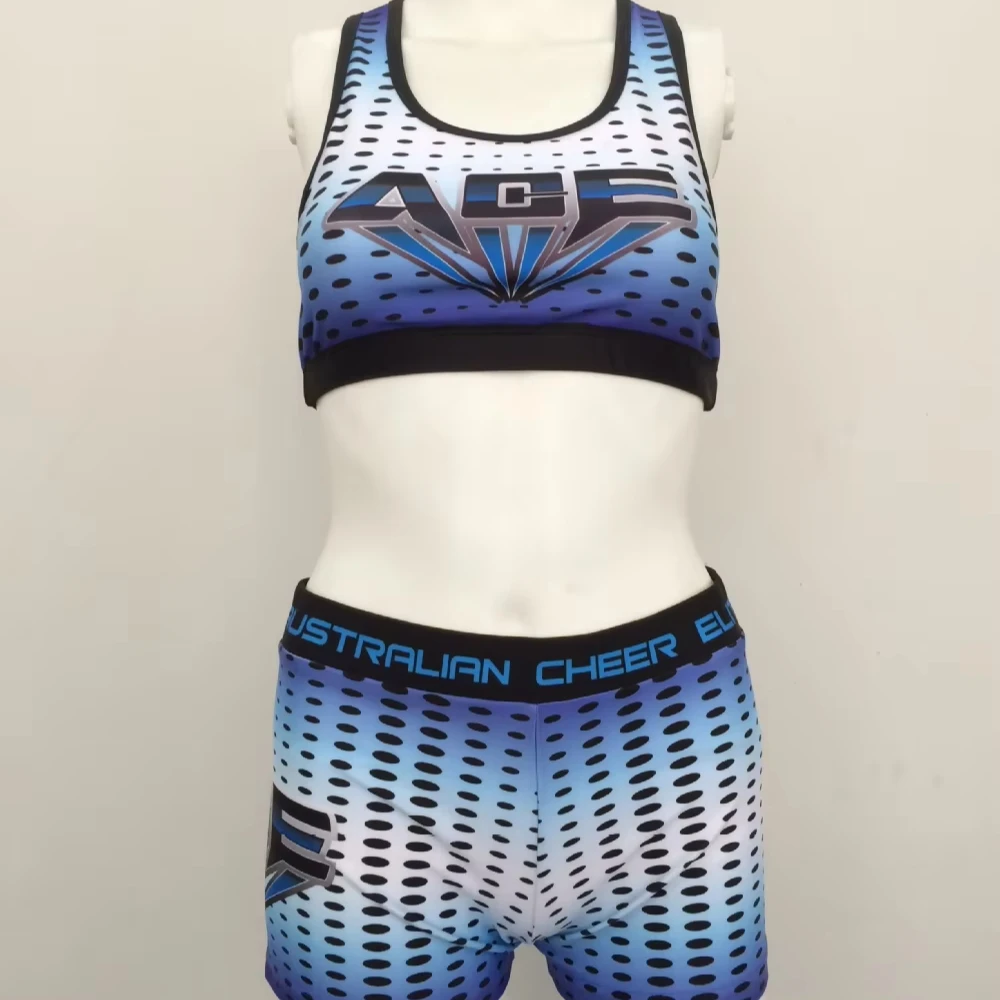 Wholesale Kids Cheer Practice Wear Custom Logo Practice Suit ...