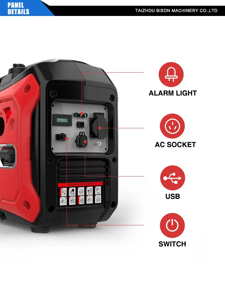 Quiet Inverter Generator - 3.2kw for Camping & Power Outages