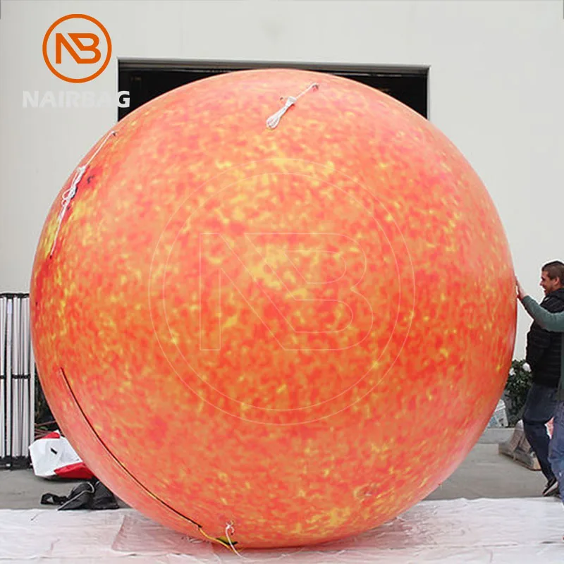 Giant Planets Ball Inflatable Decorations Props Globes Moon Mars Sun ...