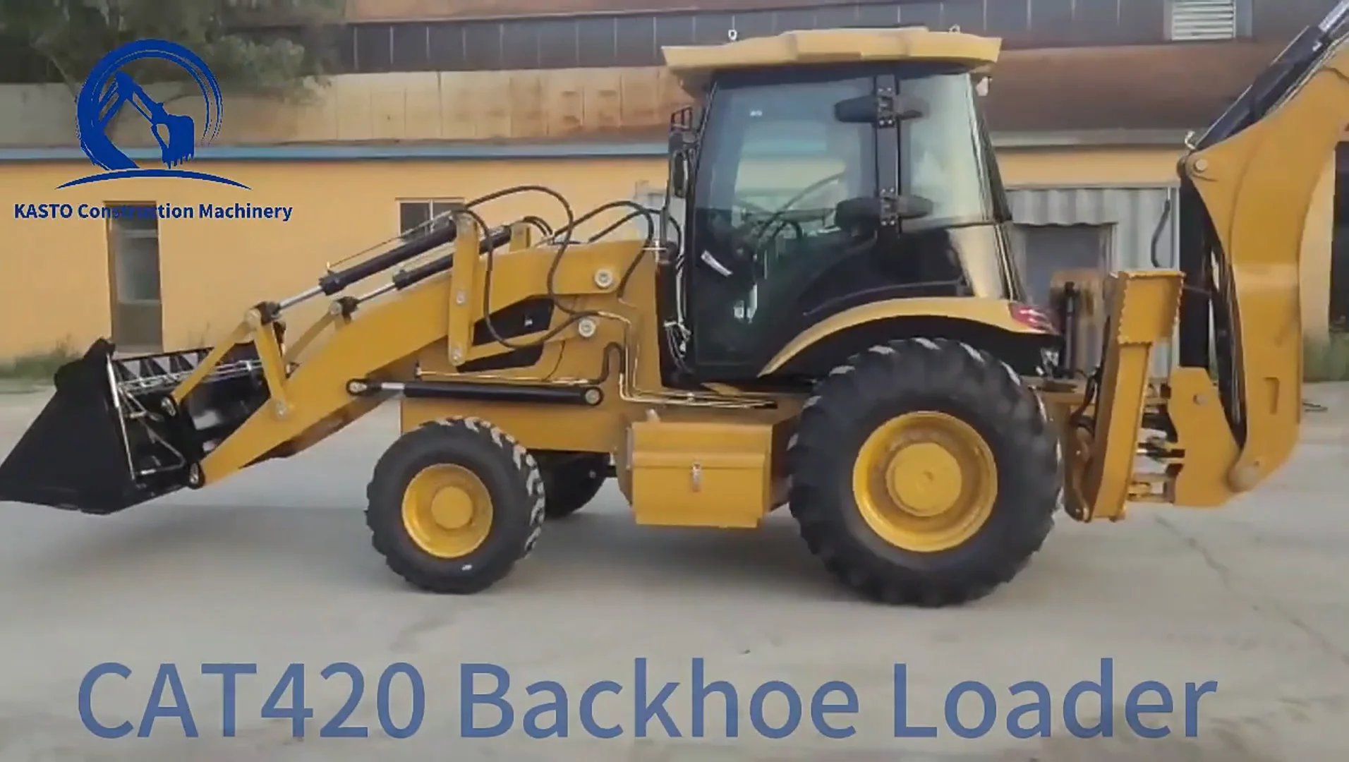 Used Wheel Backhoe Loader Used Engineering Construction Machinery ...