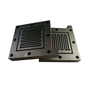 Hydrogen Fuel Cell Graphite Bipolar Plate High Purity Graphite Current ...