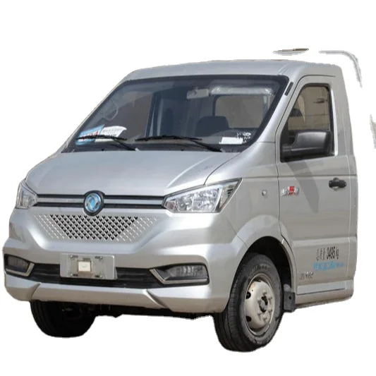Dongfeng 4x2 Electric Cargo Van Double Cabin Mini Lorry Transport ...