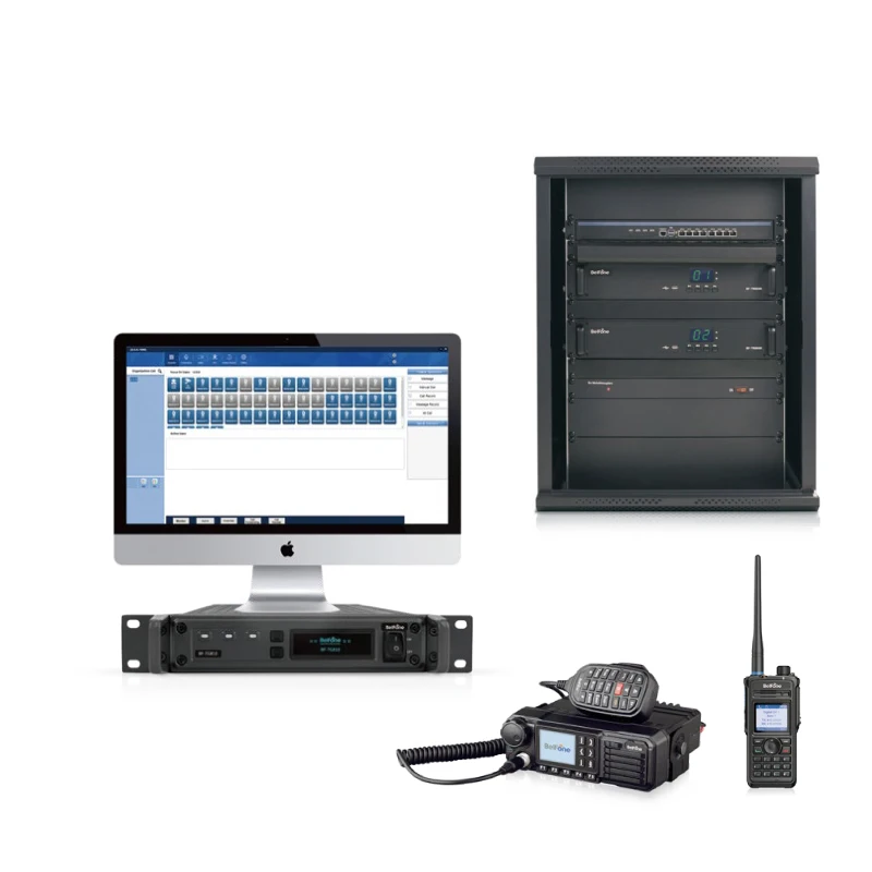 Smart Virtual Trunking Radio Communication System DMR Dispatching and Command Belfone BF-8200 ...