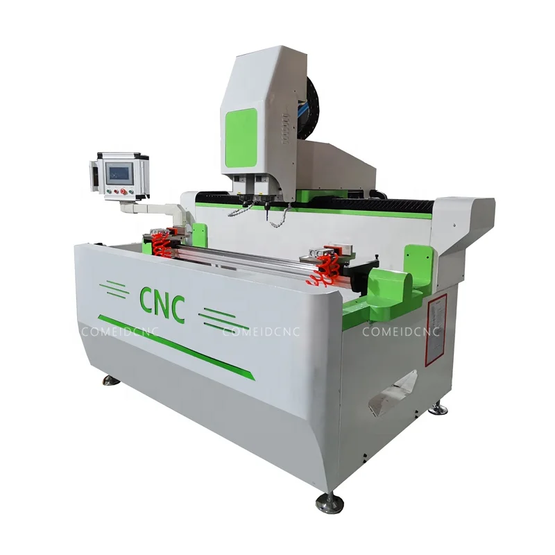 3 Axis Aluminum CNC Drilling Milling Machine with Rotate Table