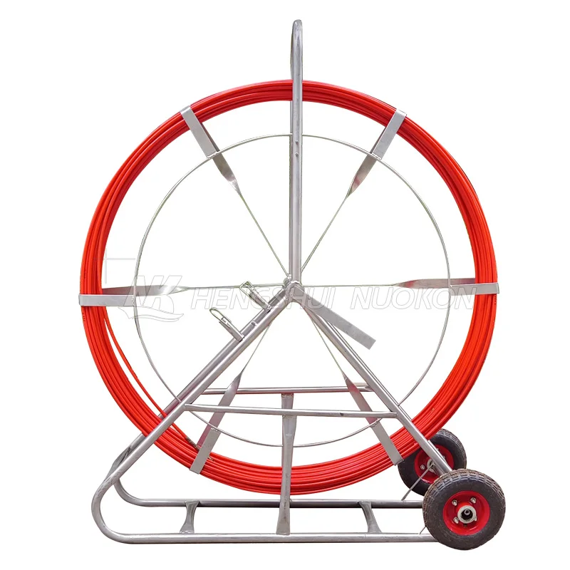 Traceable Underground Conduit Cable Push Pull Rod, Fiberglass FRP GRP ...