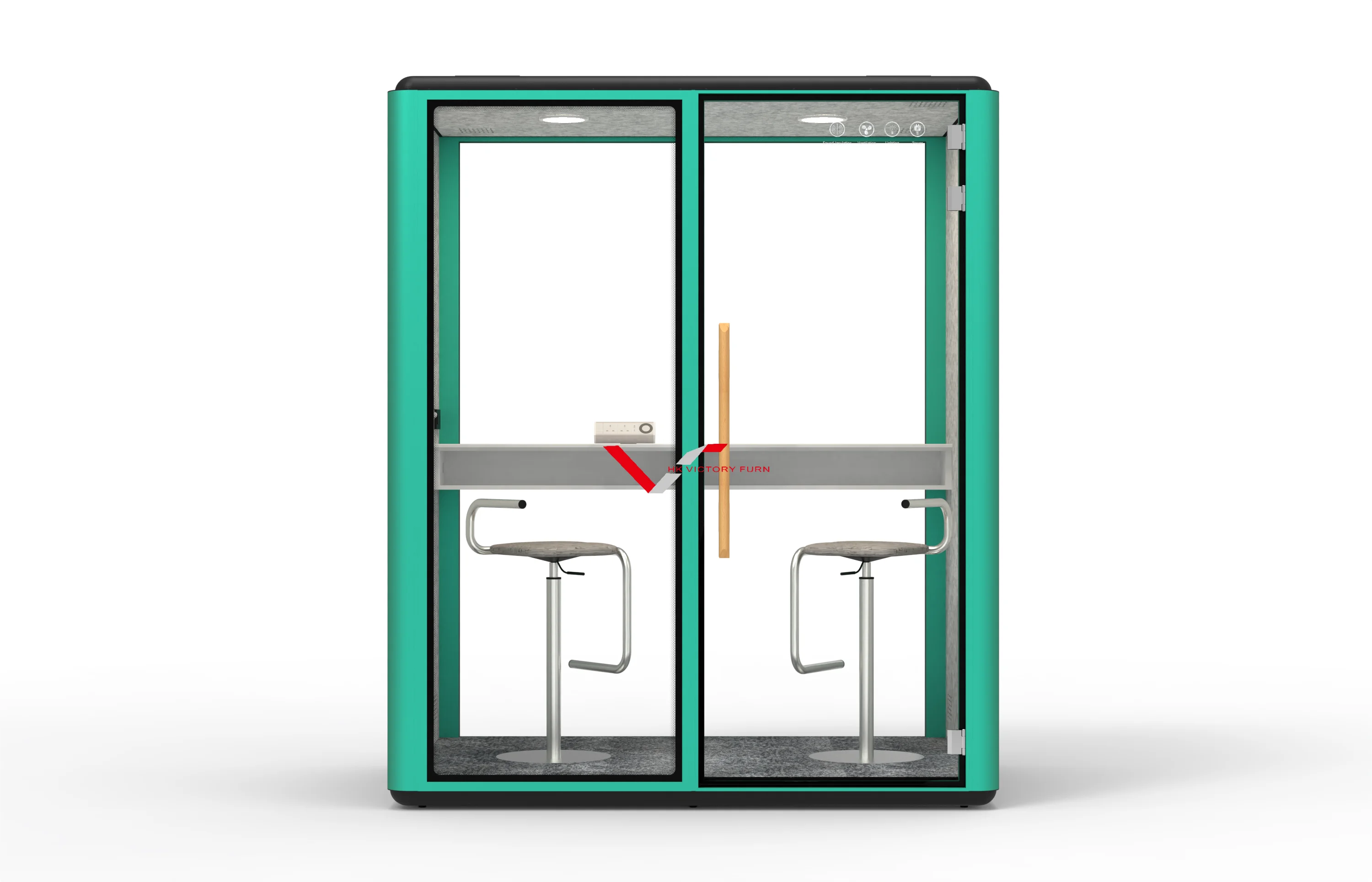 Single Seater Office Meeting Booth - Privacy & Flexibility