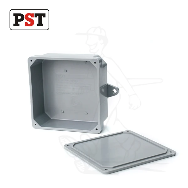 Electrical Grey Color PVC Junction Box with Cover| Alibaba.com