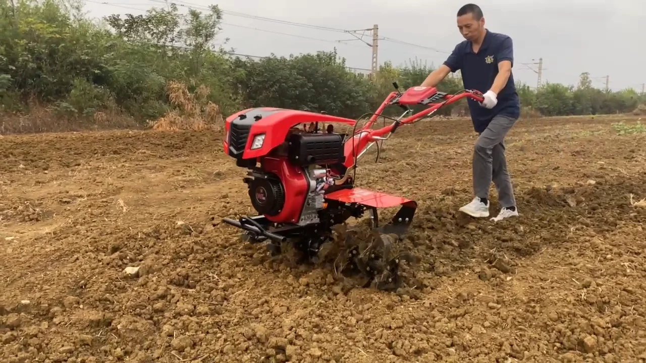 Mini Cultivator Tiller Power Weeder Tiller Multifunctional Mini Walking ...
