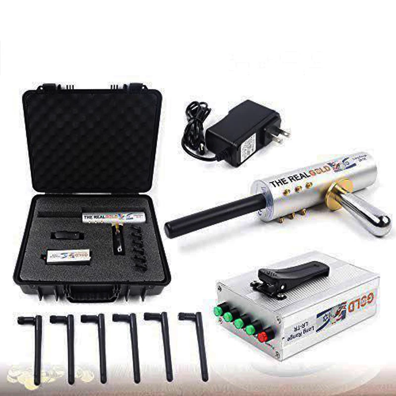 Original Golden Aks Detector 6 Antenna Long Range Gold Diamond Detector ...