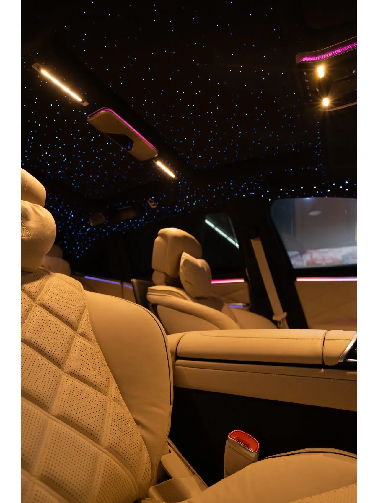 VIP Mercedes Sprinter Van Full Interior Walls Upgrade