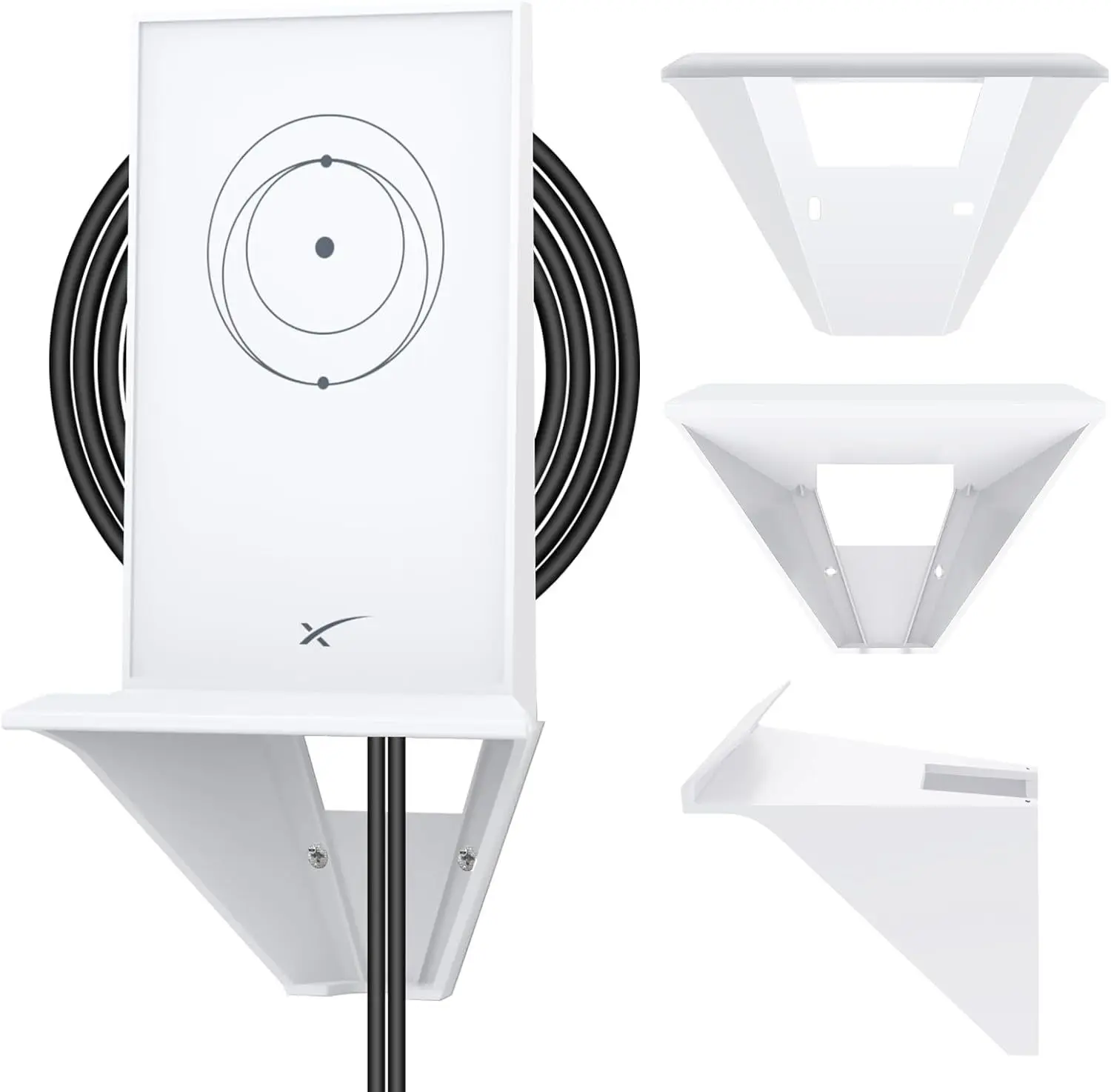 Sturdy Router Wall Mount Bracket for Starlink Gen 2 & 3