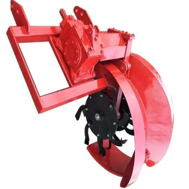 Tractor Mounted Trencher Driven Pipeline Ditcher Mini Trenching Machine ...