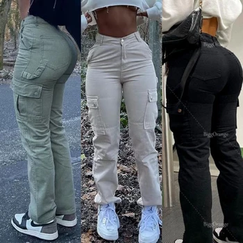 Butterfly Pants Women Cargo Pants With Side Pockets Streetwear Sweat ...