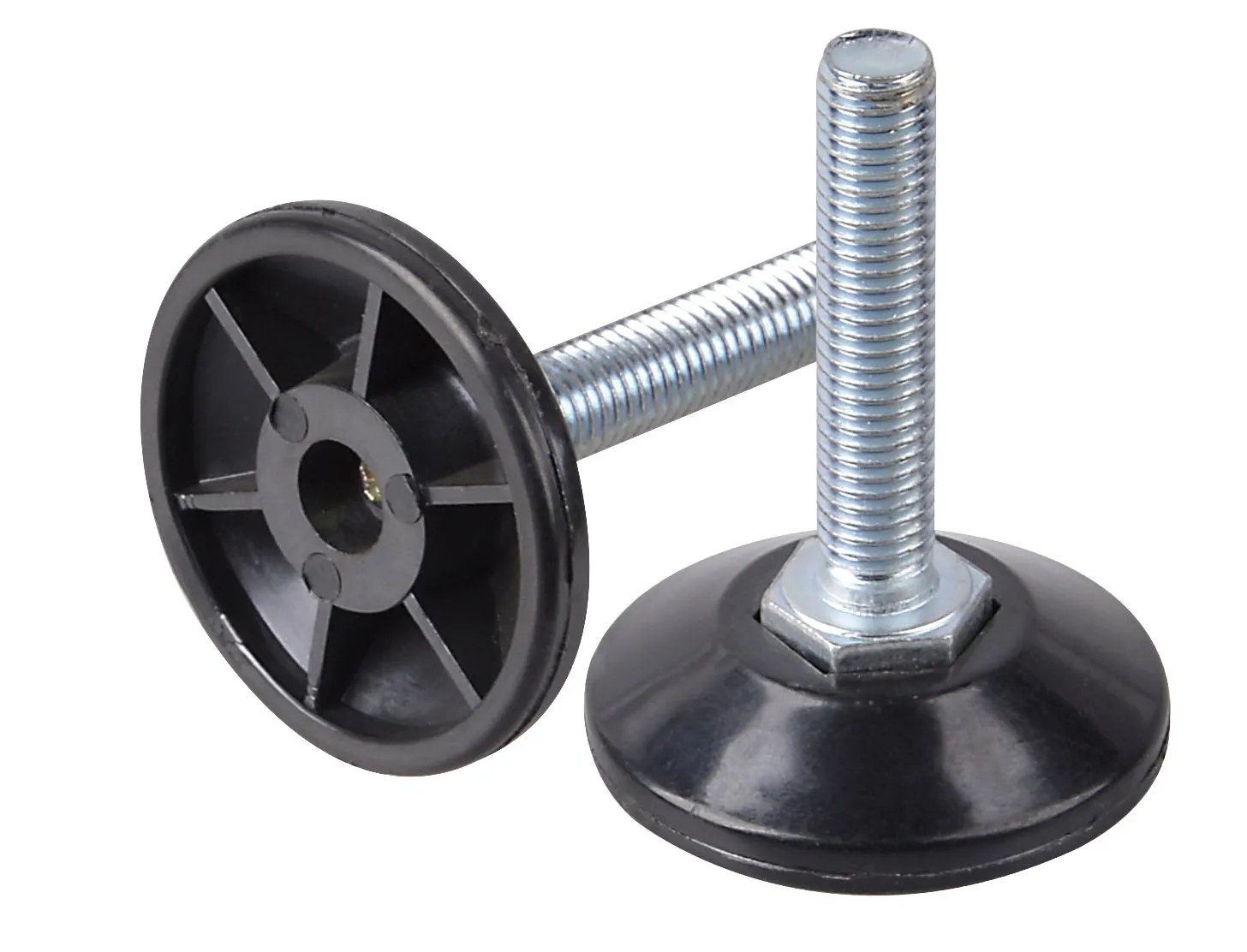 Leveling Feet 3/8" 1/2" 5/16'" Industrial Furniture Table Cabinet Fixed ...