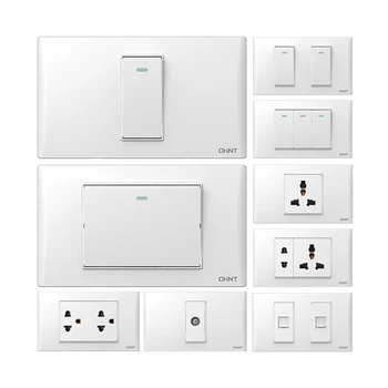 Chint High Quality Eu Standard Power Electrical Outlet Wall Switches ...