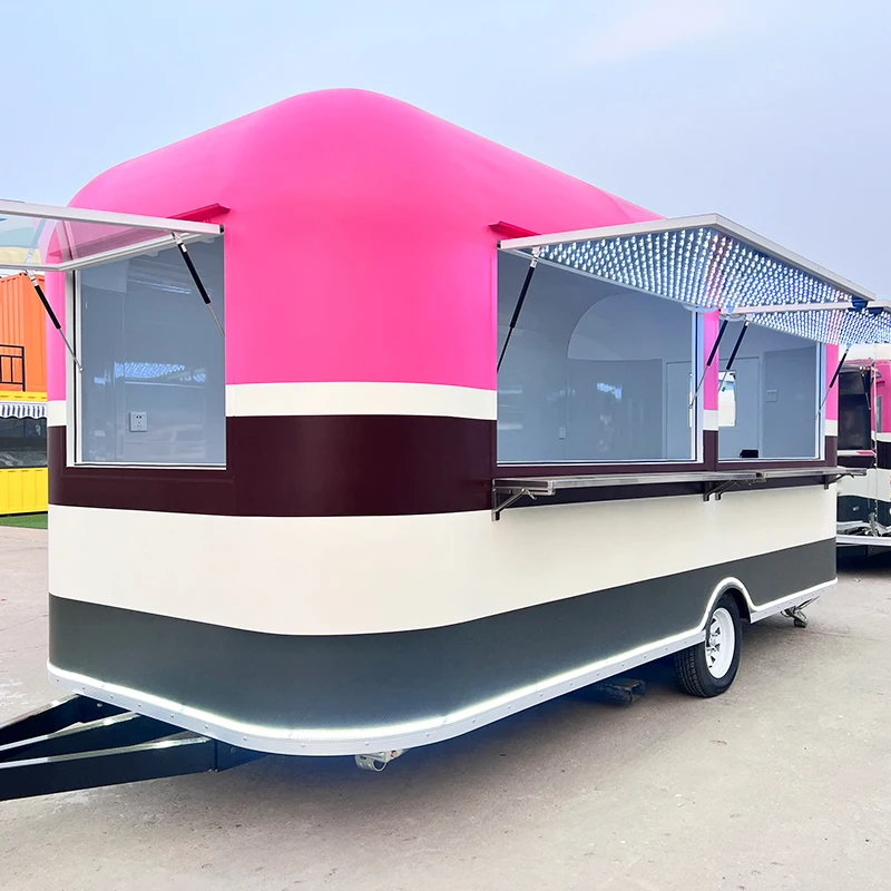 Large Cylinder Cup Mobile Dining Car, Outdoor Commercial Sales Car ...