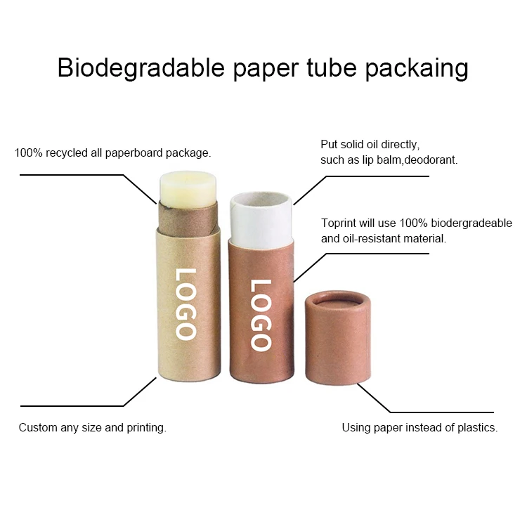 Wholesale Custom Recyclable Cylinder Biodegradable Cardboard Kraft ...