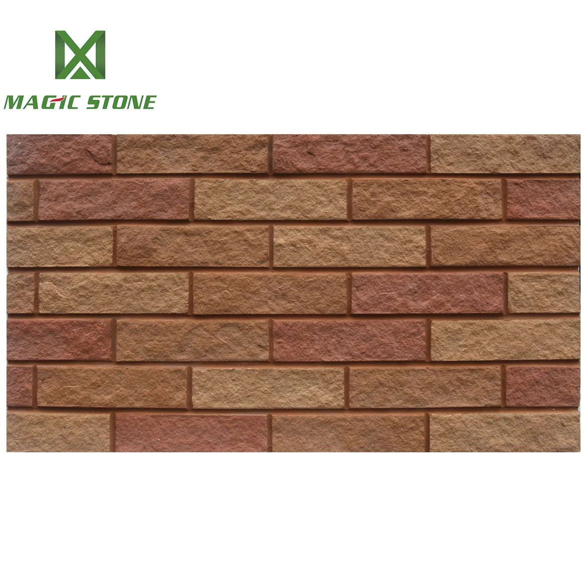 Magic Stone Red Old Thin Brick Veneer for Exterior Cladding