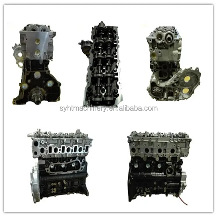 2kd Auto Engine Long Block For Toyota Hiace Hilux Land Cruiser 2.5l ...