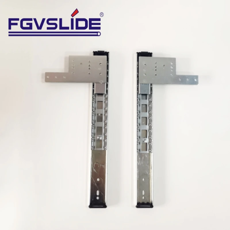 35 Wide Cabinet Door Slide Rail Two-section Lifting Door Type Sliding ...