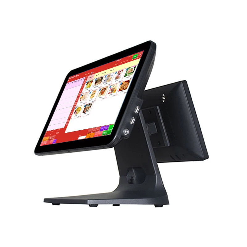 All in One POS Machine Windows 15.6 Inch POS Terminal Touch Screen POS ...