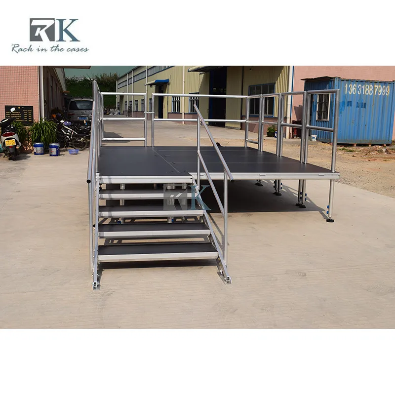 High Quality Stage with Stair Adjustable Stage| Alibaba.com