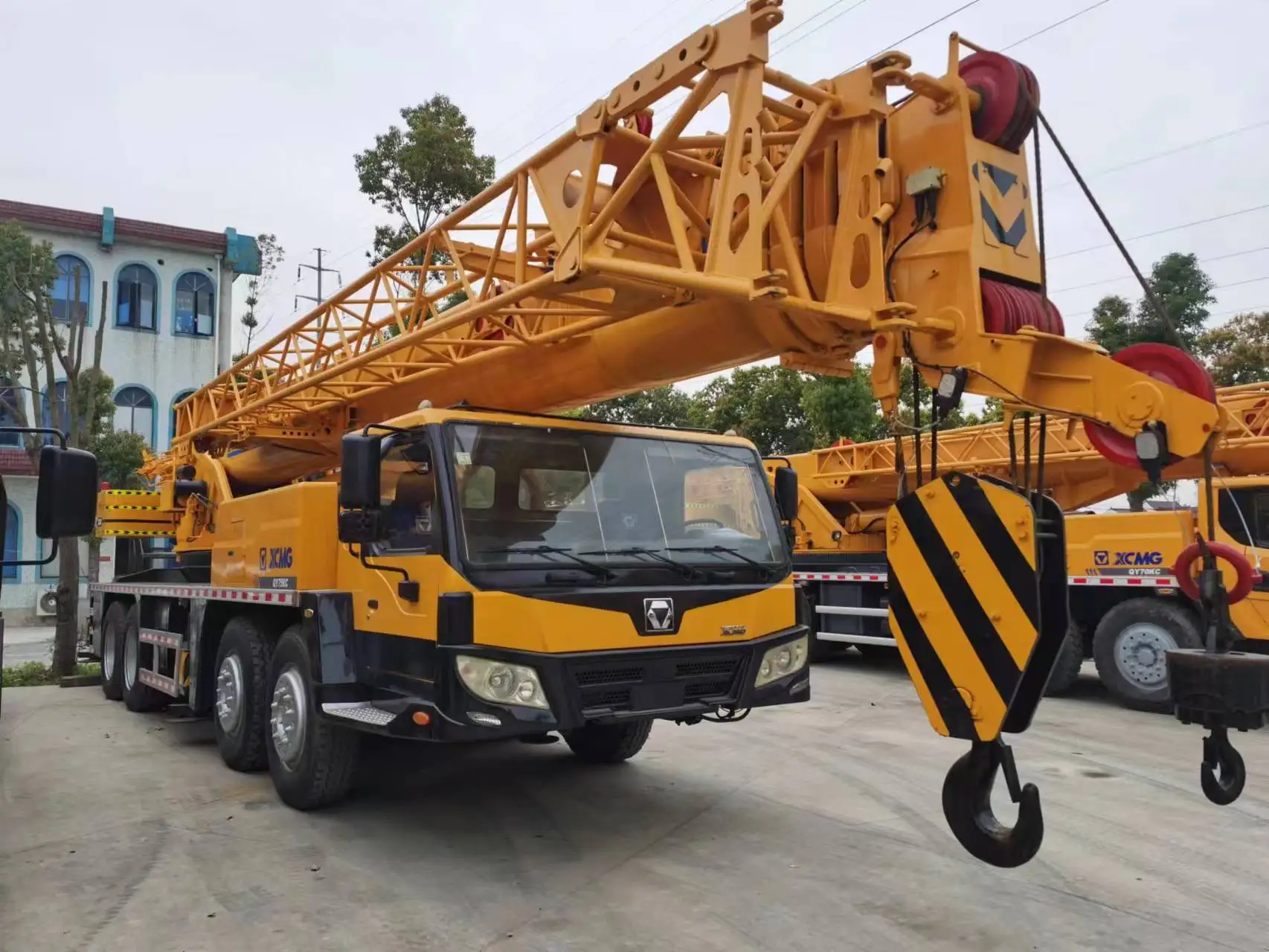Truck Crane Xcmg 75 Ton Qy75 Qy25k Qy50k Used Hydraulic Lifting Mobile Crane For Sale - Buy Used ...