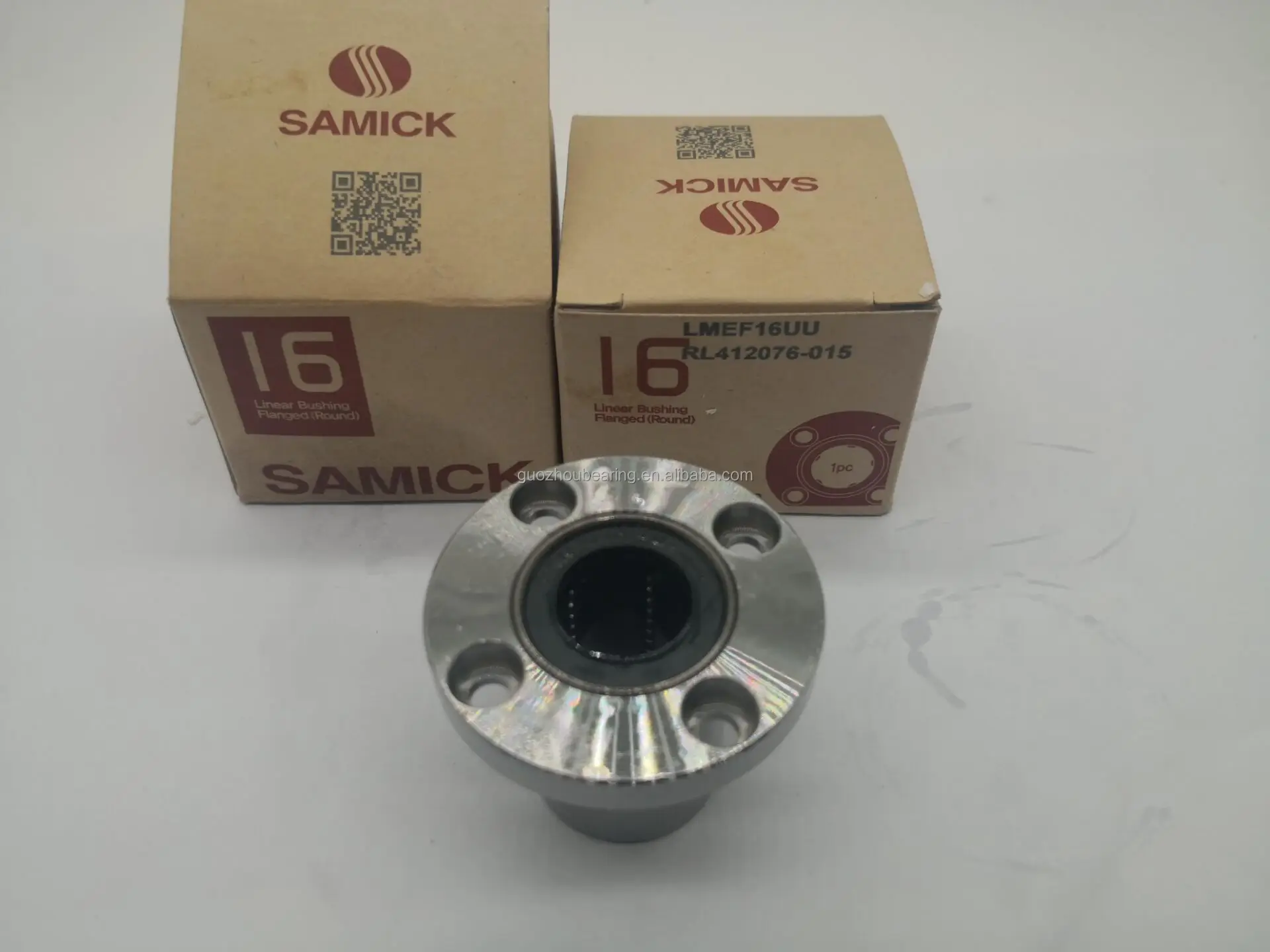 SAMICK Flange Linear Motion Ball Bearing Linear Bush Bearing LM20LUU ...