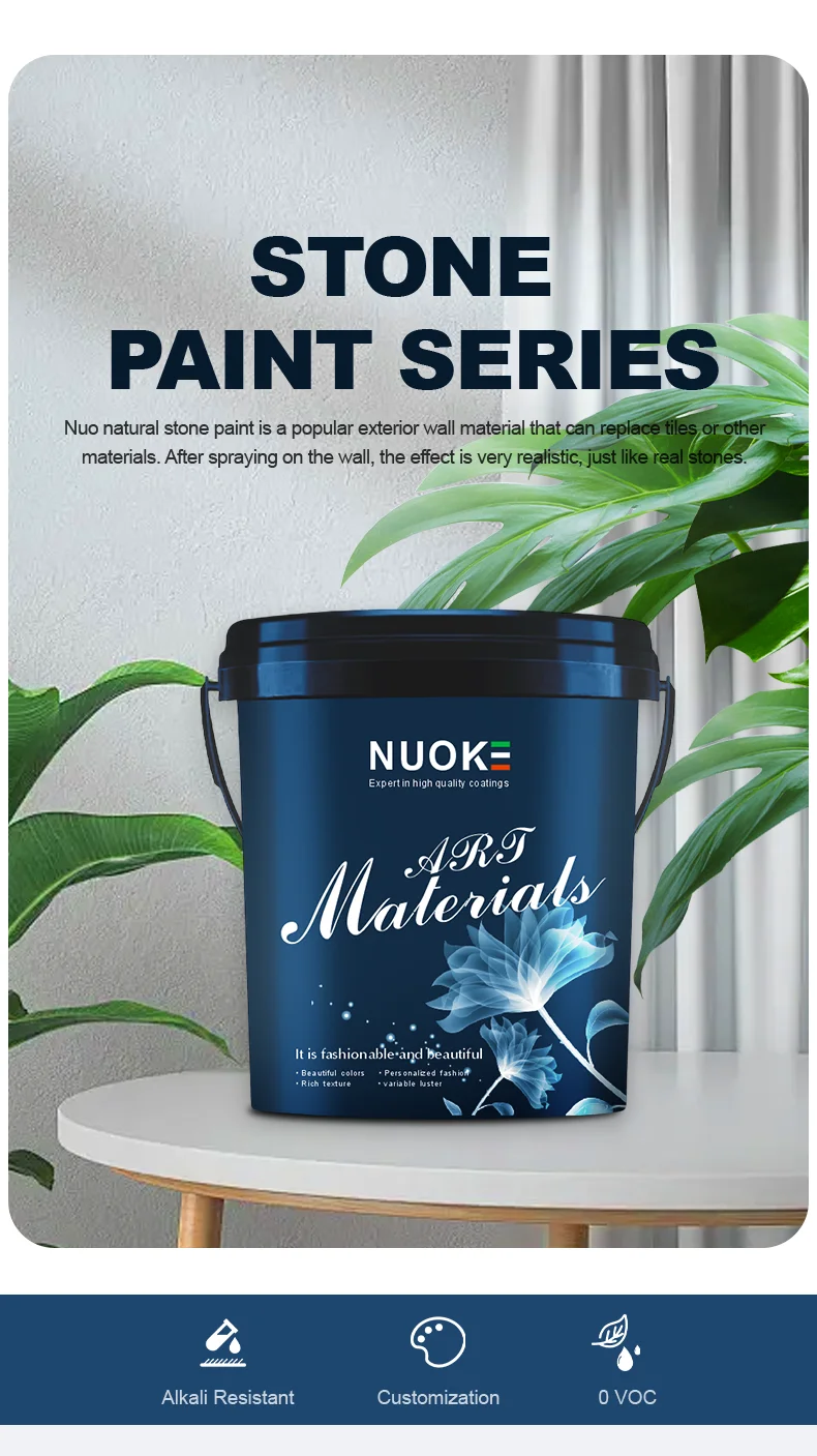 High Quality Resin Washed Stone Interior & Exterior Wall Coating