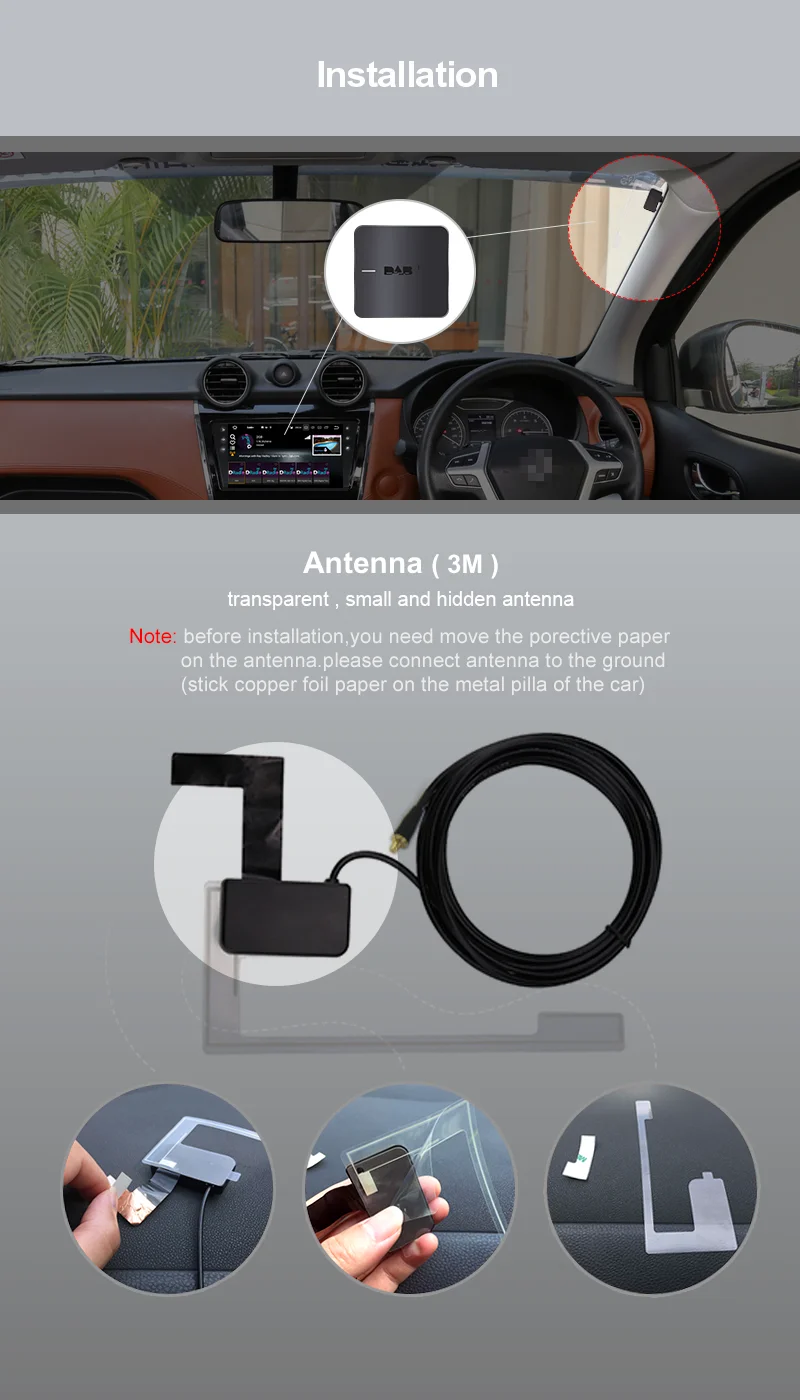 Universal Usb Port Dab+ Box For Android 5.1/6.0/7.1/above Car Dvd ...