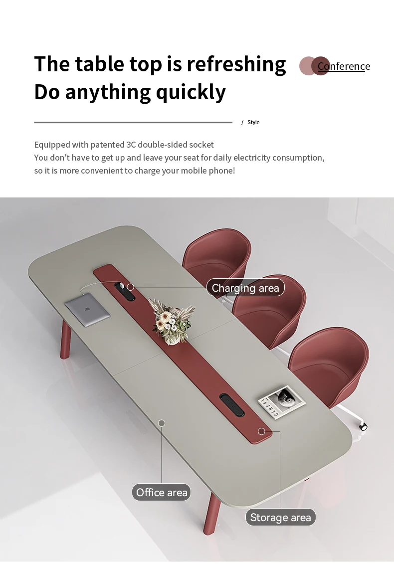 Jieao C Series Modern Luxury Office Furniture Conference Council Desk ...