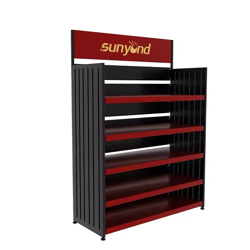 Retail Store Shelves Slatwall Display Racks Metal Tools Product Display ...