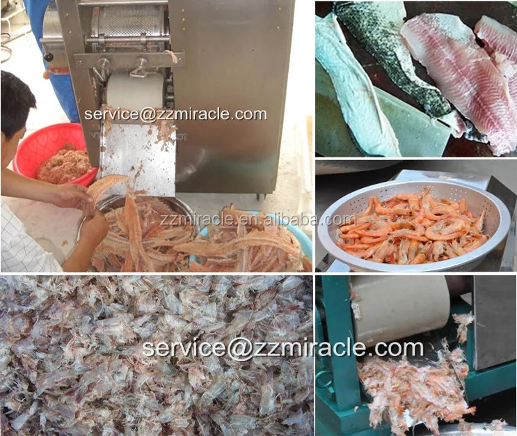 High Efficiency Fish Deboner Machine - Remove Bones Easily