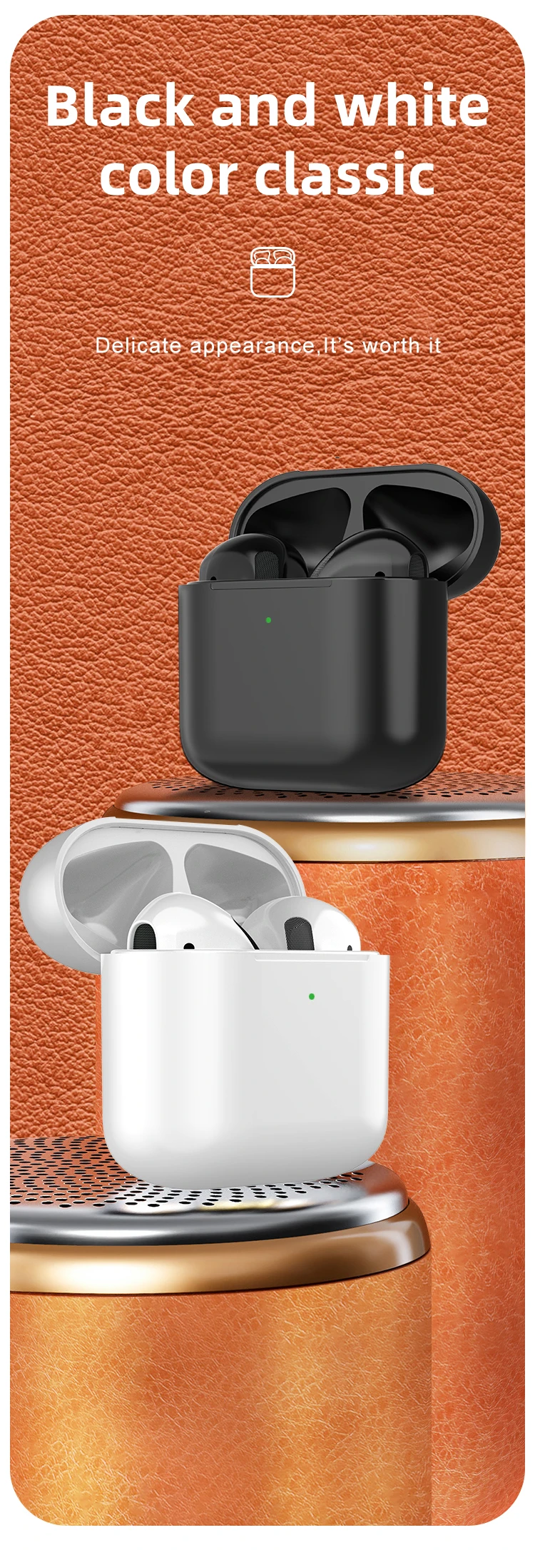 Hot Selling Retro Noise Reduction Fourth Generation Dual Sided Stereo ...