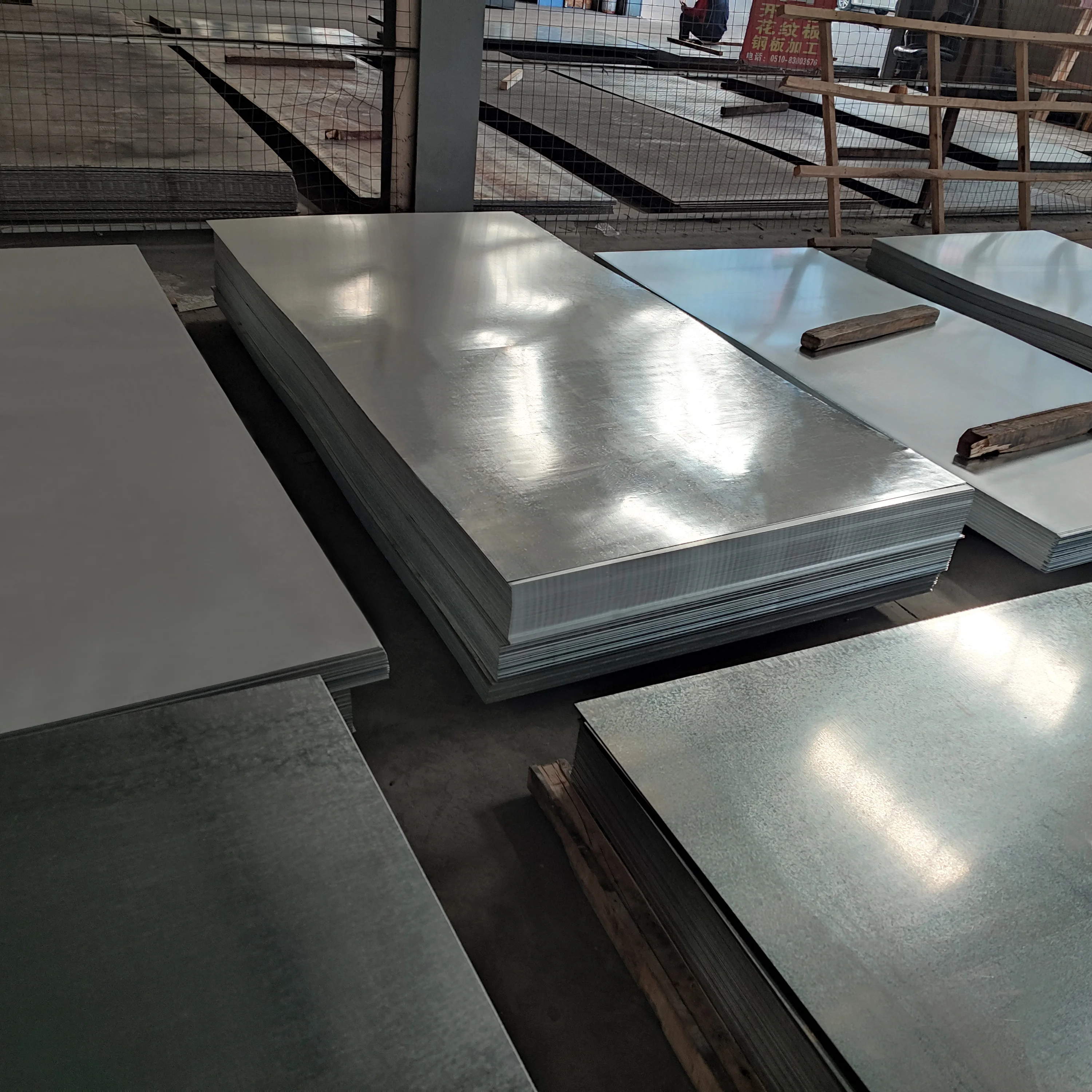 100%l/c Galvanized Steel Sheet 3mm Dx51d Dx52d Dx53d Dx54d Dx55d 3mm ...
