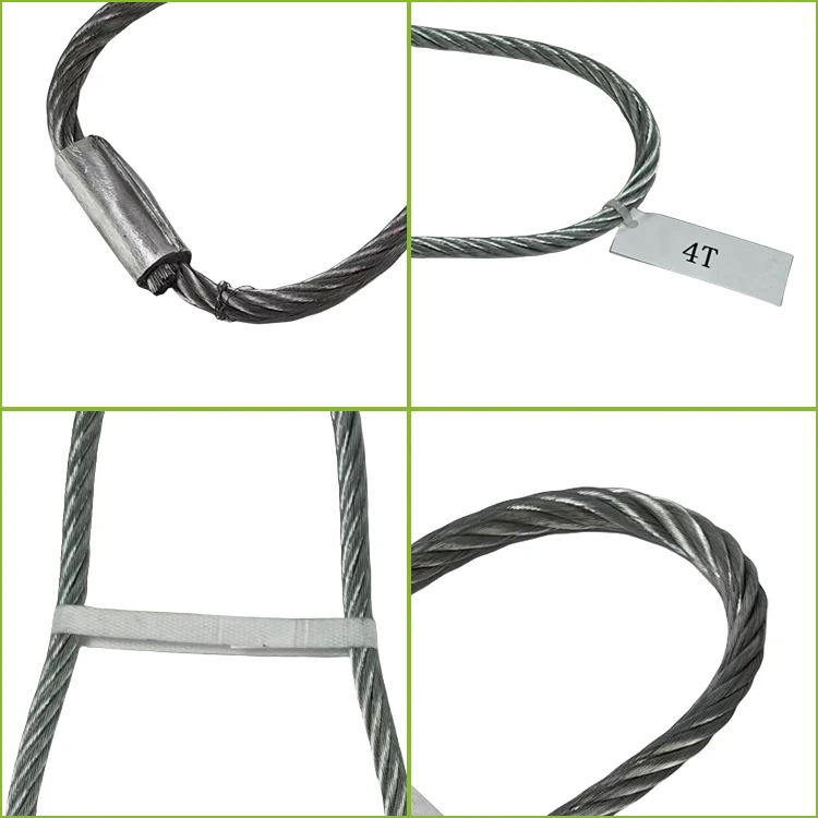 Cast-in Lifting Loops/Steel Cable Cast in Wire Rope Lifting Loop With ...